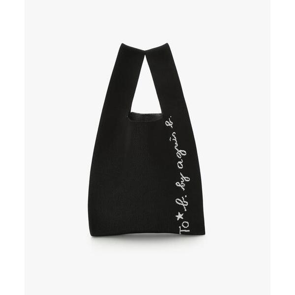 『セール実施中』参考価格：7，920円発売時期：2025年06月コンディション：A（使用感なし）数回使用した程度で使用感が感じられないアイテム参考商品名：ニット ロゴトートバッグ参考品番：6204WX02001【商品に関する注意事項】・こち...