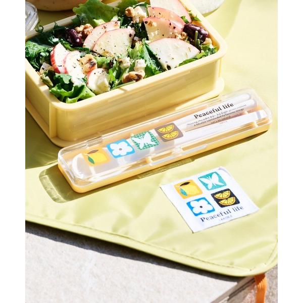 『タイムセール実施中』ZOZO問い合わせ番号:102966883ショップ:LAKOLE，ラコレブランド:LAKOLE，ラコレ商品名:【入園入学にも】[FRUITS AND BLOOM]スプーン＆箸セット / 612305カテゴリ:食器/キッ...