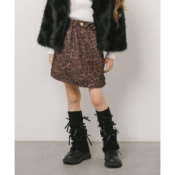 ZOZO問い合わせ番号:102967344ショップ:moredays store，モアデイズ・ストアブランド:URBAN CHERRY，アーバンチェリー商品名:レオパード台形スカートカテゴリ:スカート>スカートブランド品番:UGSK2...