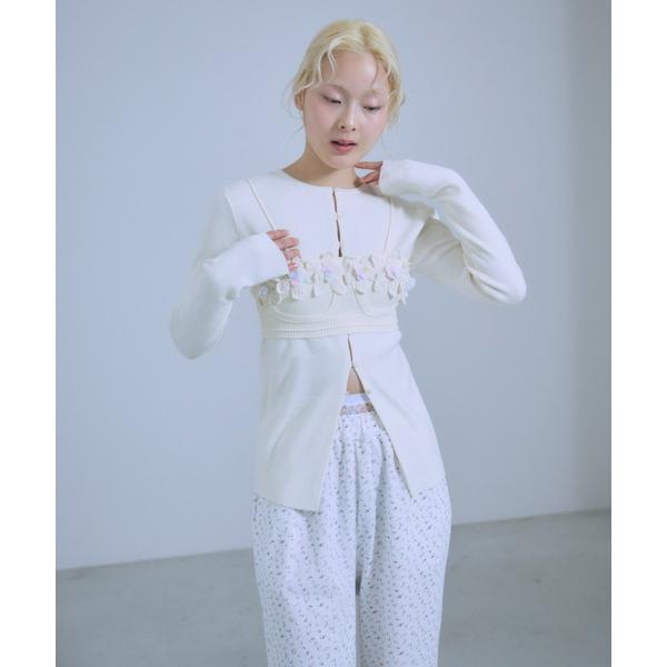 ZOZO問い合わせ番号:102967669ショップ:Dorry Doll，ドリードールブランド:EN NEUME，エンノイム商品名:Multi-button 2Way Knitカテゴリ:トップス>ニット/セーターブランド品番:9604...