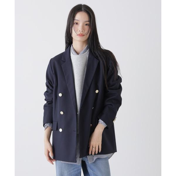 『セール実施中』ZOZO問い合わせ番号:102967833ショップ:NANO universe，ナノユニバースブランド:NANO universe，ナノユニバース商品名:ダブルブレストジャケットカテゴリ:ジャケット/アウター>テーラー...