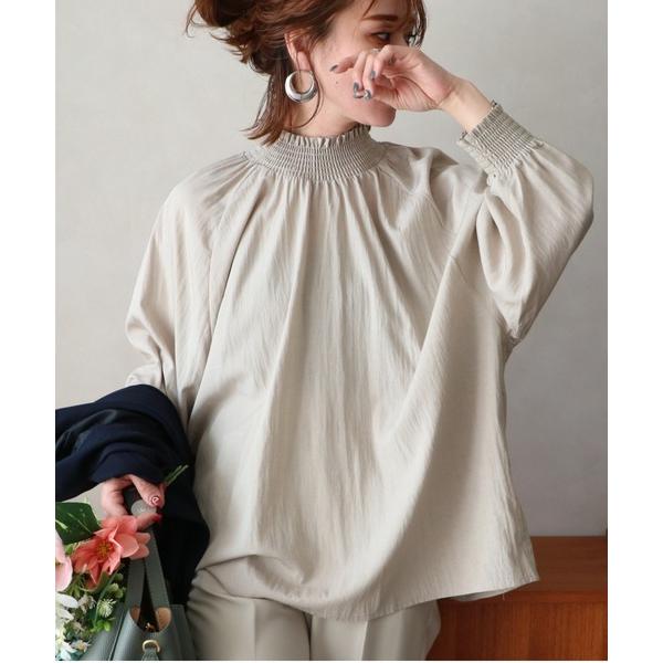 ZOZO問い合わせ番号:102968072ショップ:reca，レカブランド:zena，ジェナ商品名:シャーリングギャザードルマンシャツカテゴリ:トップス>シャツ/ブラウスブランド品番:on4617044-z素材:レーヨン70%・ナイロ...