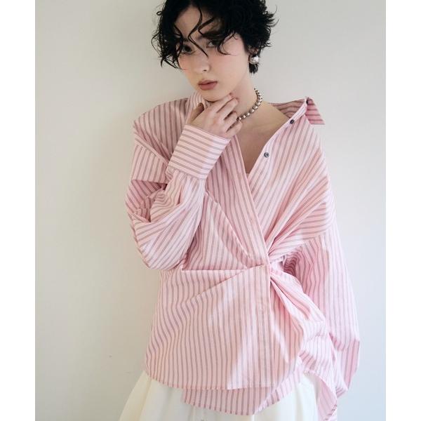 ZOZO問い合わせ番号:102968790ショップ:Avenue，アヴェニューブランド:Trish，トリッシュ商品名:2wayベーシックルーズシャツカテゴリ:トップス>シャツ/ブラウスブランド品番:313261-998-006素材:無...