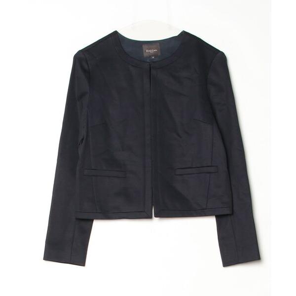 『タイムセール実施中』参考価格：25，300円発売時期：2015年12月コンディション：B（目立つ使用感なし）使用感が少ない、または気にならないアイテム内側：毛玉参考商品名：Demi-LuxeBEAMS/モダールカットソーノーカラージャケッ...