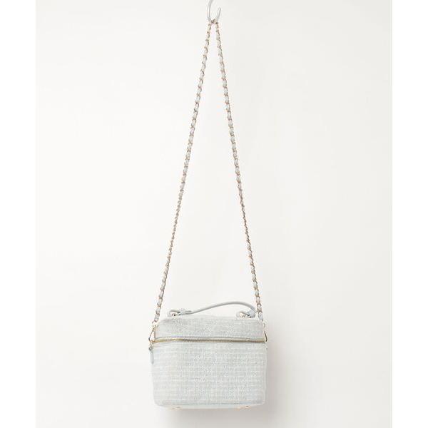 『セール実施中』参考価格：8，690円発売時期：2025年01月コンディション：B（目立つ使用感なし）使用感が少ない、または気にならないアイテム表面：毛玉、汚れ参考商品名：キルティングツイードバニティバッグ参考品番：000452840050...