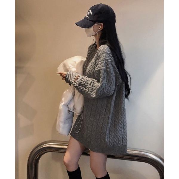 『セール実施中』参考価格：9，900円発売時期：2024年10月コンディション：B（目立つ使用感なし）使用感が少ない、または気にならないアイテム袖口：毛玉参考商品名：[BELLIDE MADE] 初恋ケーブルニットワンピース参考品番：bei...