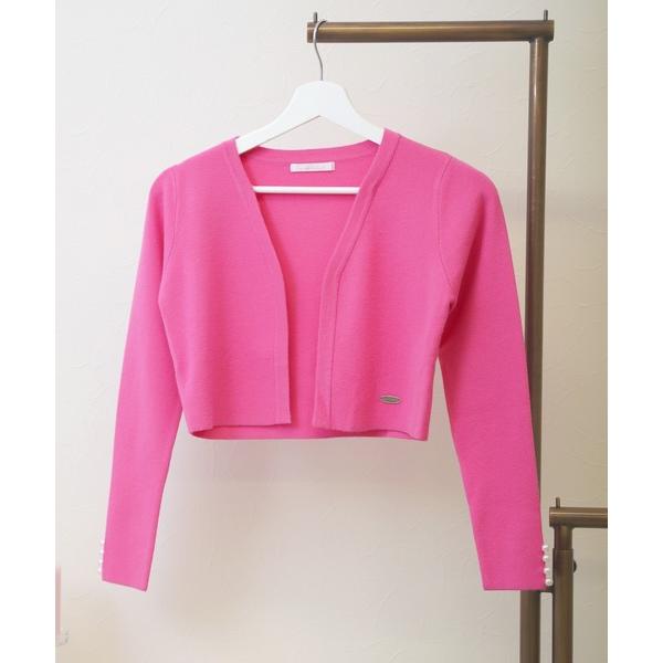 『セール実施中』参考価格：8，690円発売時期：2022年10月コンディション：A（使用感なし）数回使用した程度で使用感が感じられないアイテム参考商品名：パール釦 ニット ボレロ Prima Scherrer参考品番：psc412-0610...