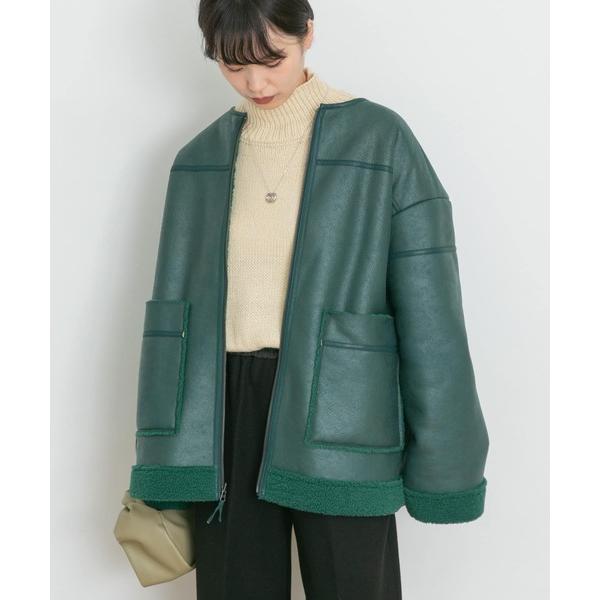 『セール実施中』参考価格：20，900円発売時期：2022年11月コンディション：C（やや使用感あり）使用感があり、やや気になる傷や汚れがあるアイテム前身頃：汚れ参考商品名：フェイクムートンジャケット参考品番：NL27-27B058【商品に...