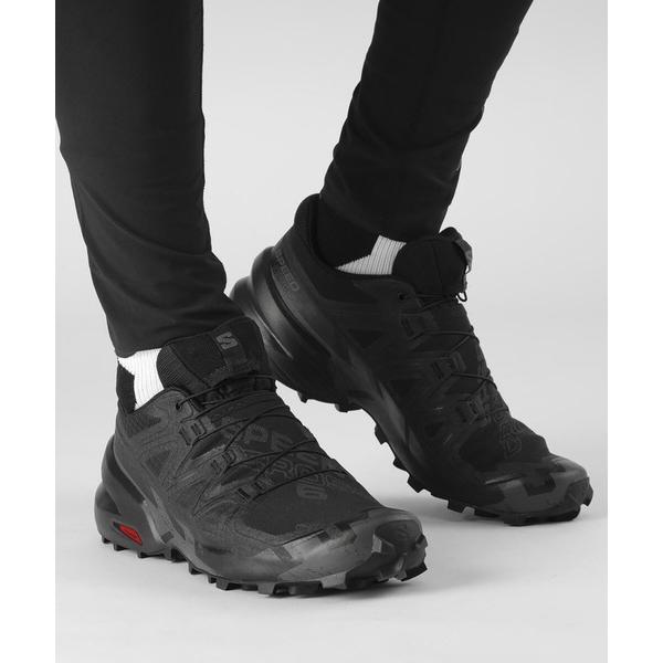 『タイムセール実施中』参考価格：18，700円発売時期：2024年03月コンディション：B（目立つ使用感なし）使用感が少ない、または気にならないアイテム全体的：色あせ、毛玉内側：汚れかかと：擦り減り参考商品名：SALOMON SPEEDCR...