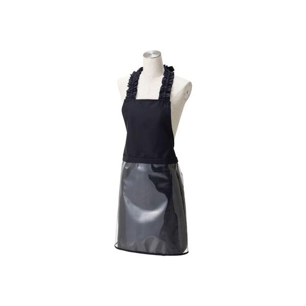 ZOZO問い合わせ番号:103004266ショップ:Francfranc，フランフランブランド:Francfranc，フランフラン商品名:2WAY お掃除 フルエプロン ブラック 大掃除  PVC ビニール 取り外し可カテゴリ:食器/キッチ...