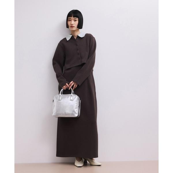 ZOZO問い合わせ番号:103004383ショップ:ADAM ET ROPE'，アダムエロペブランド:ADAM ET ROPE'，アダムエロペ商品名:【WEB限定】カーディガンセットワンピースカテゴリ:ワンピース/ドレス>ワンピースブ...