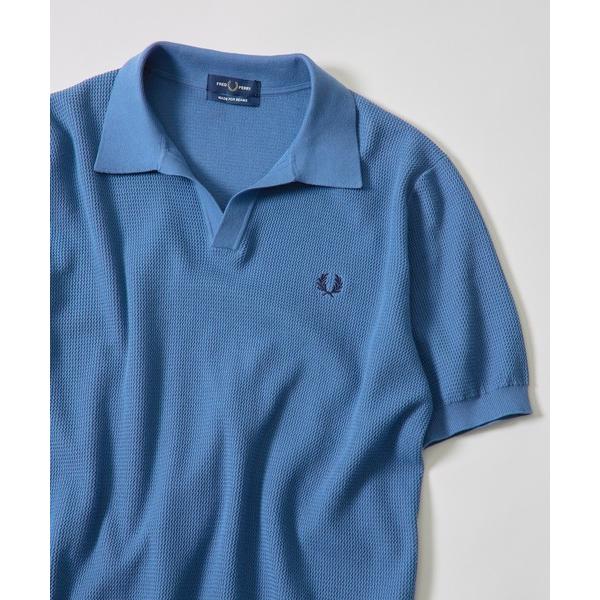 ZOZO問い合わせ番号:103004441ショップ:BEAMS MEN，ビームス メンブランド:FRED PERRY，フレッドペリー，BEAMS，ビームス商品名:【別注】FRED PERRY / Skipper Knit Polo Shir...