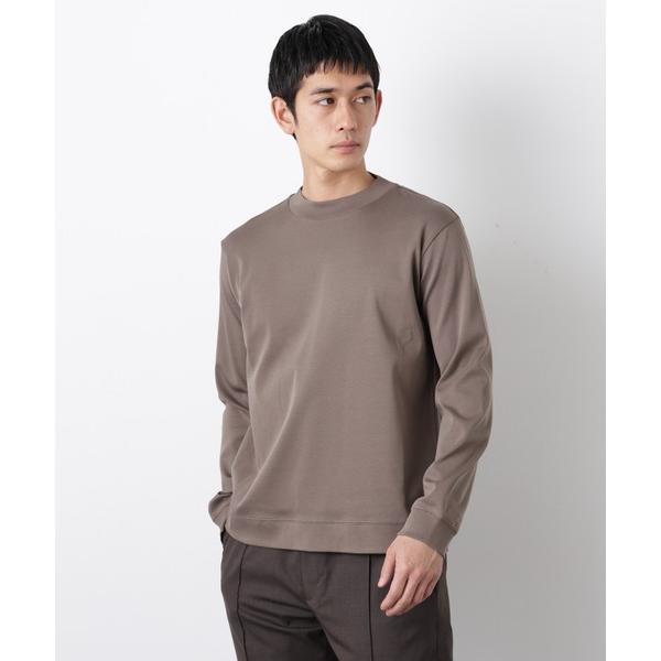 ZOZO問い合わせ番号:103004869ショップ:NANO universe，ナノユニバースブランド:NANO universe，ナノユニバース商品名:「FORMAL JERSEY」モックネックカットソー長袖カテゴリ:トップス>Tシ...