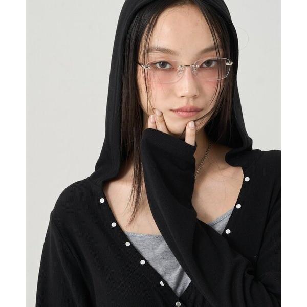 ZOZO問い合わせ番号:103005122ショップ:WHO'S WHO gallery，フーズフーギャラリーブランド:WHO'S WHO gallery，フーズフーギャラリー商品名:SQUARE RIMLEESS GLASSESカテゴリ:フ...