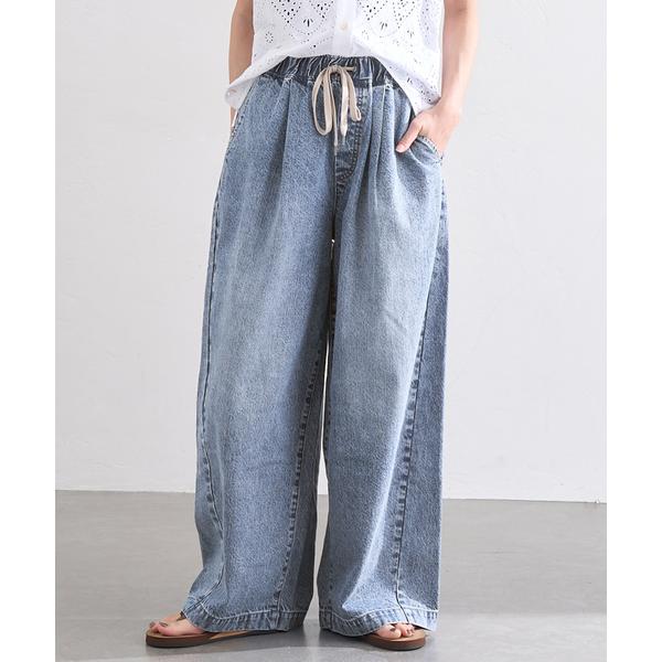 ZOZO問い合わせ番号:103005366ショップ:JOURNAL STANDARD，ジャーナルスタンダードブランド:JOURNAL STANDARD，ジャーナルスタンダード商品名:《追加》イージーデニムワイドパンツカテゴリ:パンツ>...