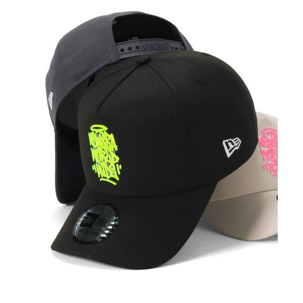 ZOZO問い合わせ番号:103005473ショップ:ONSPOTZ，オンスポッツブランド:NEW ERA，ニューエラ商品名:ニューエラキャップ 9FORTYA-FRAME グラフィティロゴ ONSPOTZ別注カテゴリ:帽子>キャップブ...