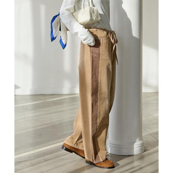 ZOZO問い合わせ番号:103005680ショップ:JOURNAL STANDARD，ジャーナルスタンダードブランド:JOURNAL STANDARD，ジャーナルスタンダード商品名:13ozカラーライン デニムカテゴリ:パンツ>デニム...