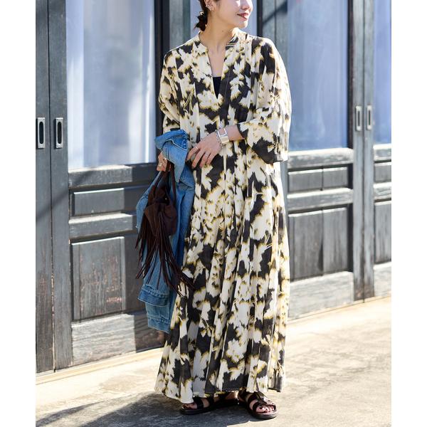 ZOZO問い合わせ番号:103005684ショップ:JOURNAL STANDARD，ジャーナルスタンダードブランド:JOURNAL STANDARD，ジャーナルスタンダード商品名:オリエンタルプリントワンピースカテゴリ:ワンピース/ドレス...