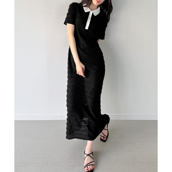 ZOZO問い合わせ番号:103005841ショップ:junoah，ジュノアブランド:junoah，ジュノア商品名:ストレッチフリルカットポロワンピースカテゴリ:ワンピース/ドレス>ワンピースブランド品番:fram1030m-34素材:...
