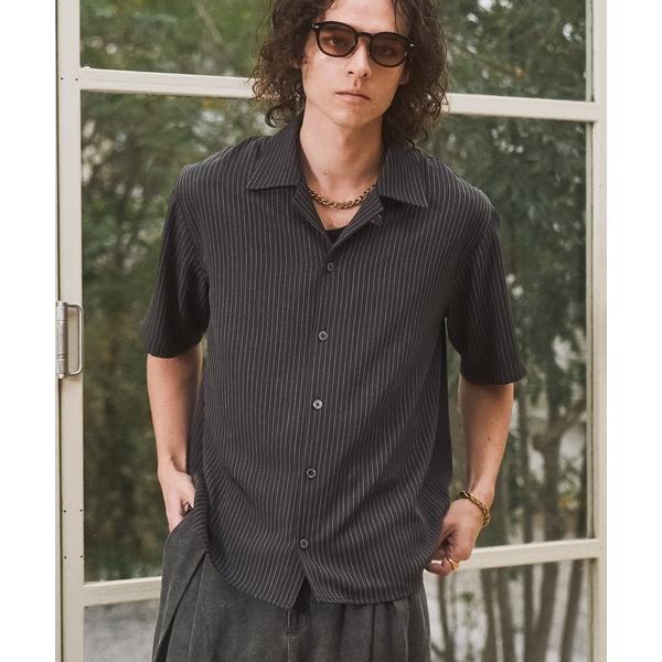 ZOZO問い合わせ番号:103006010ショップ:CJ Div.，シージェイディビジョンブランド:Casper John，キャスパージョン商品名:Pinstripe shirts/ピンストライプシャツカテゴリ:トップス>シャツ/ブラ...