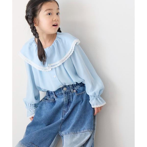 ZOZO問い合わせ番号:103006269ショップ:LOWRYS FARM，ローリーズファームブランド:LOWRYS FARM，ローリーズファーム商品名:レースフリルブラウス　 642983カテゴリ:トップス>シャツ/ブラウスブランド...