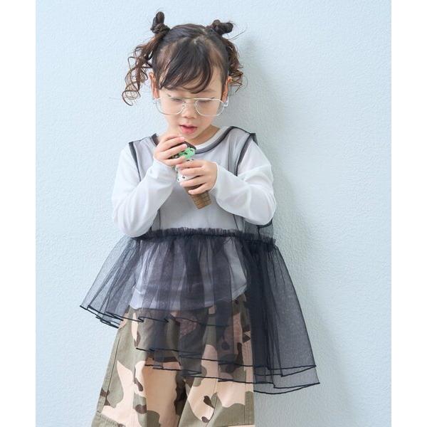 ZOZO問い合わせ番号:103006385ショップ:CIAOPANIC TYPY，チャオパニックティピーブランド:CIAOPANIC TYPY，チャオパニックティピー商品名:【KIDS】《ジュニアサイズあり》レイヤードTEE付きアシメチュー...