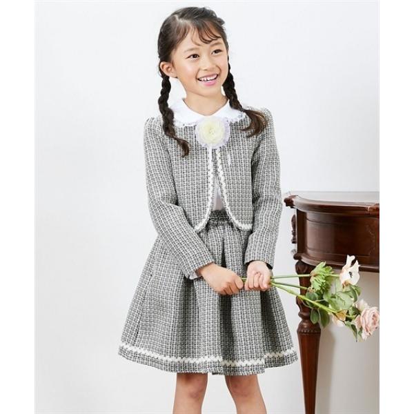 『タイムセール実施中』ZOZO問い合わせ番号:103006520ショップ:nissen，ニッセンブランド:QUNTSTYLE，キュントスタイル商品名:フォーマルスカートスーツ4点セット　(110〜130cm)カテゴリ:フォーマルスーツ/小物...