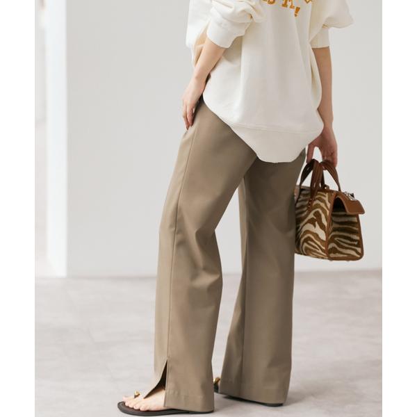 ZOZO問い合わせ番号:103006587ショップ:Spick &amp; Span，スピック アンド スパンブランド:Spick &amp; Span，スピックアンドスパン商品名:スリットイージーパンツカテゴリ:パンツ>その他パンツ...