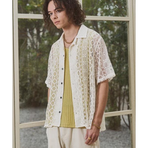 ZOZO問い合わせ番号:103006714ショップ:CJ Div.，シージェイディビジョンブランド:Casper John，キャスパージョン商品名:Folklore lace shirts/フォークロアレースシャツカテゴリ:トップス>...