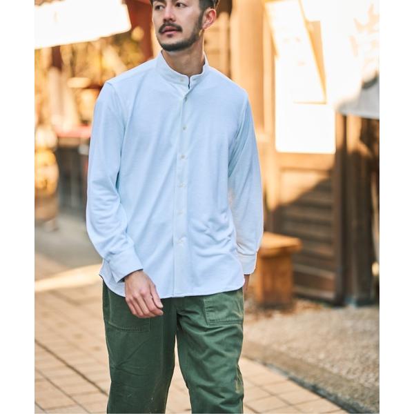 『タイムセール実施中』ZOZO問い合わせ番号:103006757ショップ:BRING，ブリングブランド:BRING，ブリング商品名:DRYCOTTONYスタンドカラーシャツ【BRING/ブリング】カテゴリ:トップス>シャツ/ブラウスブ...