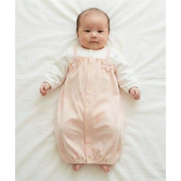 ※このアイテムは返品・交換対象外商品です。ZOZO問い合わせ番号:103006914ショップ:nissen，ニッセンブランド:QUNTSTYLE，キュントスタイル商品名:フレアテレコ　お花サロペット風長袖ツーウェイオールカテゴリ:ママ＆ベビ...