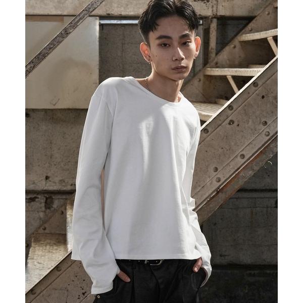 ZOZO問い合わせ番号:103007006ショップ:Art re A，アトリエブランド:LANDNESS，ランドネス商品名:【LANDNESS/ランドネス】COMPACT U-NECK FINGER HOLE L/S TEE/コンパクトUネ...