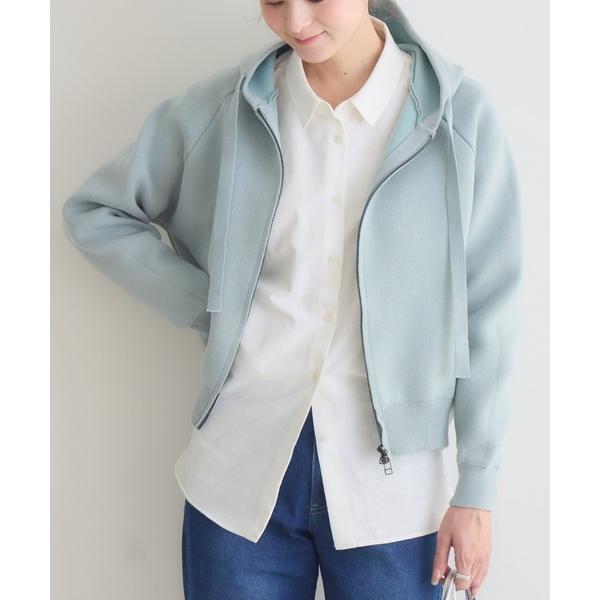 ZOZO問い合わせ番号:103007293ショップ:Paradise Picnic，パラダイス ピクニックブランド:KATHARINE ROSS，キャサリンロス商品名:【KATHARINE ROSS】ZIP接結ニットパーカカテゴリ:トップス...