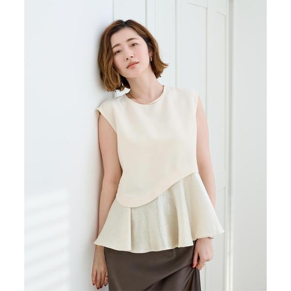 ZOZO問い合わせ番号:103007458ショップ:ur's，ユアーズブランド:ur's，ユアーズ商品名:フレンチスリーブウエスト変形ブラウスカテゴリ:トップス>シャツ/ブラウスブランド品番:BHXU2085素材:【本体】 ポリエステ...