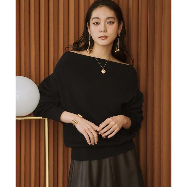 『タイムセール実施中』ZOZO問い合わせ番号:103007501ショップ:RIVER FIELD &amp; Co.，リバーフィールド　アンド　コーブランド:ELFRANK，エルフランク商品名:【2026SS】オフショルダー ニット トップ...