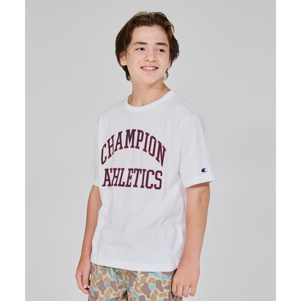 『タイムセール実施中』ZOZO問い合わせ番号:103007713ショップ:Champion，チャンピオンブランド:Champion，チャンピオン商品名:【Champion/チャンピオン】キッズ ショートスリーブTシャツカテゴリ:トップス&g...
