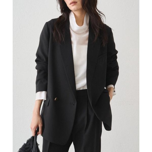 ZOZO問い合わせ番号:103008031ショップ:LOUNGEDRESS，ラウンジドレスブランド:LOUNGEDRESS，ラウンジドレス商品名:ダブルクロスジャケットカテゴリ:ジャケット/アウター>テーラードジャケットブランド品番:...