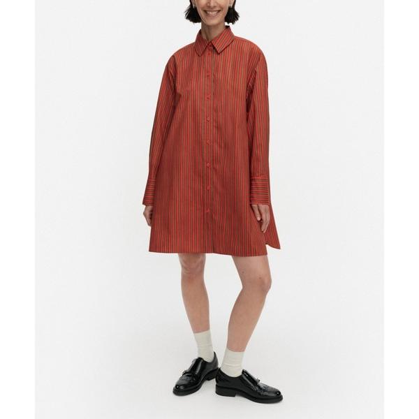 『タイムセール実施中』ZOZO問い合わせ番号:103008103ショップ:marimekko，マリメッコブランド:marimekko，マリメッコ商品名:Kuvitelma Piccolo / shirt dressカテゴリ:ワンピース/ドレ...