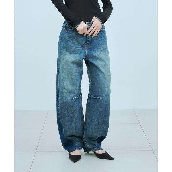 ZOZO問い合わせ番号:103008113ショップ:THINGS THAT MATTER，シングスザットマターブランド:THINGS THAT MATTER，シングス ザット マター商品名:CURVE SILHOUETTE DENIM / ...