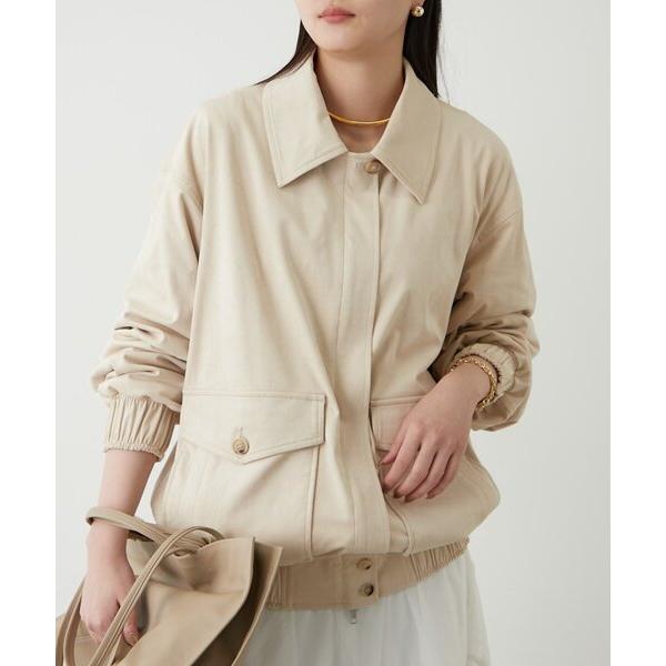 ZOZO問い合わせ番号:103008159ショップ:LOUNGEDRESS，ラウンジドレスブランド:LOUNGEDRESS，ラウンジドレス商品名:フェイクスウェードブルゾンカテゴリ:ジャケット/アウター>ブルゾンブランド品番:LDZ1...