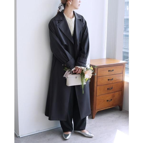 『タイムセール実施中』ZOZO問い合わせ番号:103008180ショップ:reca，レカブランド:reca，レカ商品名:ツイルトレンチコートカテゴリ:ジャケット/アウター>トレンチコートブランド品番:p247755素材:ポリエステル1...