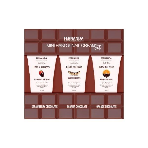 ※このアイテムは返品・交換対象外商品です。コスメ商品ZOZO問い合わせ番号:103008337ショップ:FERNANDA，フェルナンダブランド:FERNANDA，フェルナンダ商品名:ミニハンド＆ネイルクリームセット（ストロベリーチョコ・バナ...