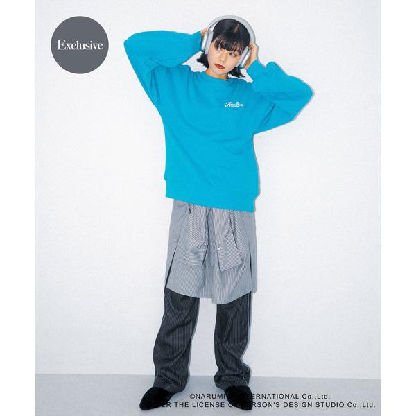 『セール実施中』参考価格：6，600円発売時期：2024年08月コンディション：A（使用感なし）数回使用した程度で使用感が感じられないアイテム参考商品名：『別注』ANGEL BLUE×SOP　ルーズスウェット参考品番：AA46-21S017...