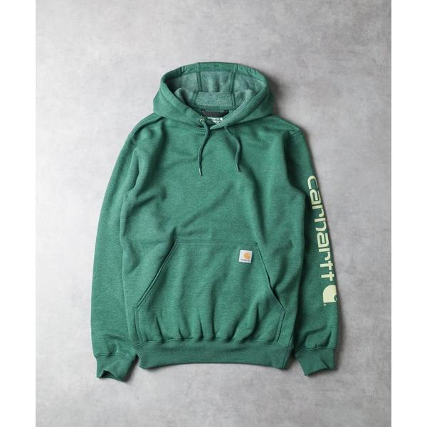 『セール実施中』参考価格：12，100円発売時期：2023年03月コンディション：D（傷・汚れあり）傷や汚れがあるが使用には問題ないアイテム全体的：色あせ、毛玉参考商品名：★Carhartt★SLEEVE LOGO HOODED SWEAT...