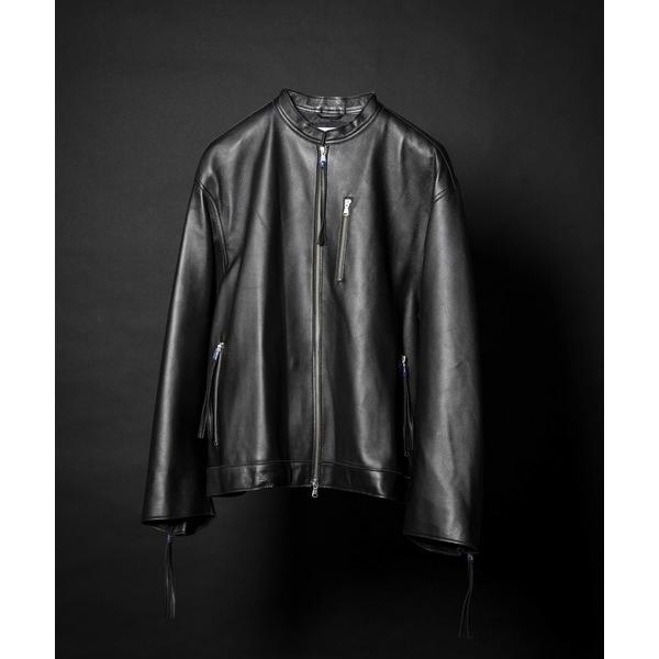 参考価格：37，400円発売時期：2022年10月コンディション：A（使用感なし）数回使用した程度で使用感が感じられないアイテム参考商品名：《UNISEX》Lamb leather Prime-Over Single Rider Jacke...
