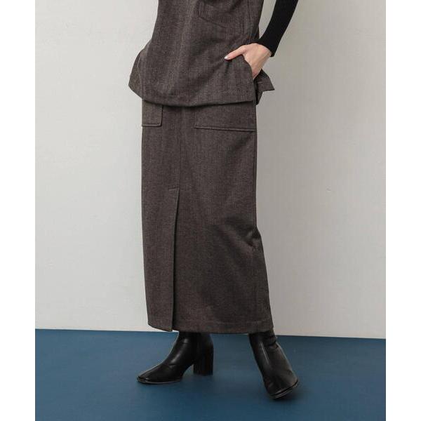 『セール実施中』参考価格：6，050円発売時期：2024年09月コンディション：A（使用感なし）数回使用した程度で使用感が感じられないアイテム参考商品名：『XS， TALLサイズ/WEB限定』ジャージーメルトンアウトポケットスカート参考品番...