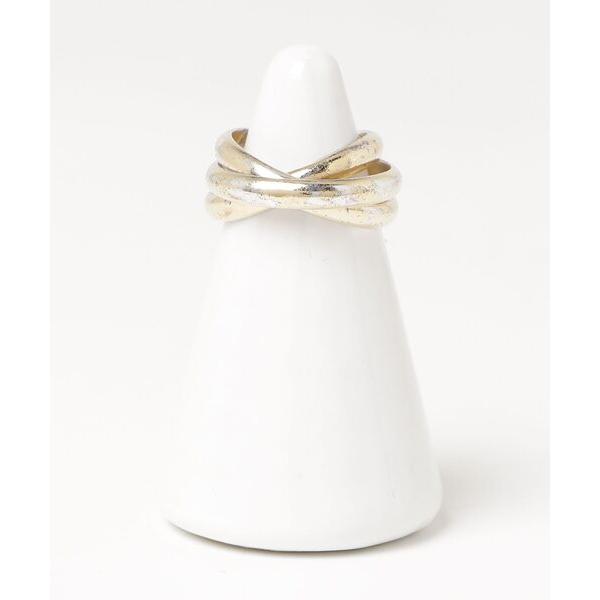 『タイムセール実施中』参考価格：12，100円発売時期：2021年11月コンディション：C（やや使用感あり）使用感があり、やや気になる傷や汚れがあるアイテム表面：くすみ、傷付属品：保存袋参考商品名：Blanche ブランシュ 3連リングデザ...