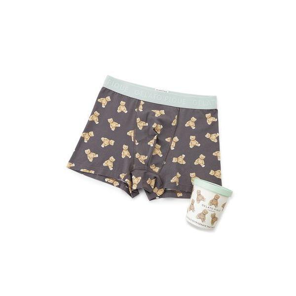 ZOZO問い合わせ番号:103043621ショップ:gelato pique，ジェラート　ピケブランド:gelato pique，ジェラートピケ商品名:【HOMME】ベア柄ボクサーパンツカテゴリ:インテリア>インテリア雑貨ブランド品番...