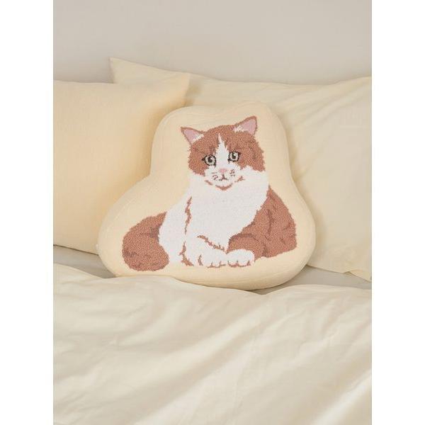 ZOZO問い合わせ番号:103043635ショップ:gelato pique，ジェラート　ピケブランド:gelato pique Sleep，ジェラートピケスリープ商品名:【Sleep】エアリーモコキャットダイカットクッションカテゴリ:イン...