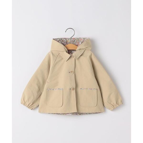 ZOZO問い合わせ番号:103044302ショップ:SHIPS KIDS，シップス キッズブランド:SHIPS，シップス商品名:SHIPS KIDS:80〜90cm / リバティ リバーシブル フード コートカテゴリ:ジャケット/アウター&...